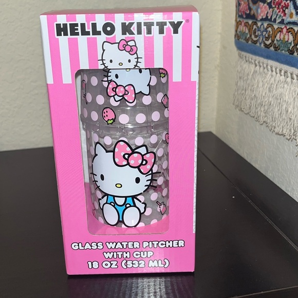Dining | Hello Kitty Water Pitcher With Cup | Poshmark